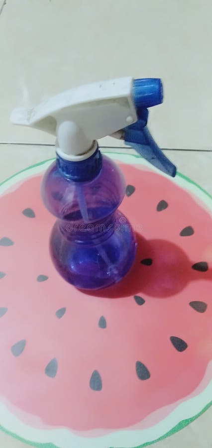 Spray Water Sprayy Bottle Watermelon Stock Photo - Image of spray ...
