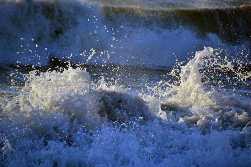Spray from the Wave during the Surf Stock Photo - Image of surface ...