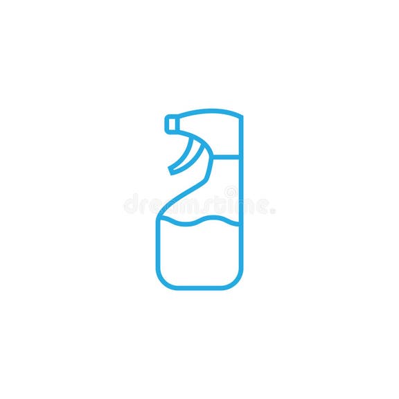 Spraybottle. Vector Illustration Decorative Design Stock Vector ...