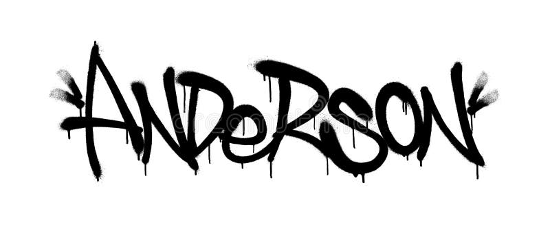 Sprayed Anderson Stock Illustrations – 1 Sprayed Anderson Stock ...