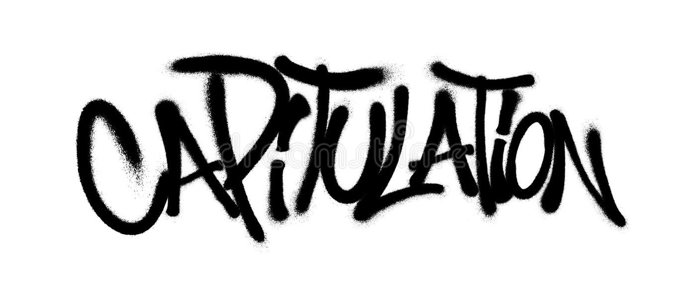 Capitulation Font Stock Illustrations – 2 Capitulation Font Stock ...