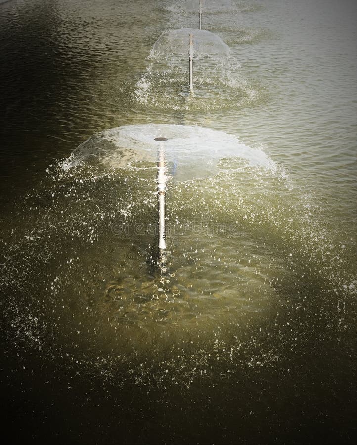 Sprayed Water is Connected into a Piece Stock Photo - Image of piece ...