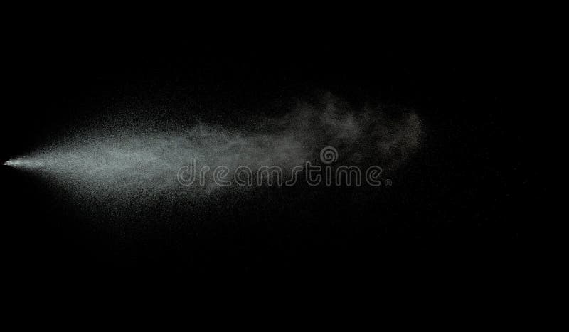 Sprayed Water. Splashes and Drops of Water Stock Image - Image of ...
