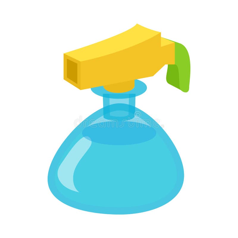 Sprayer Bottle Icon, Cartoon Style Stock Vector - Illustration of home ...