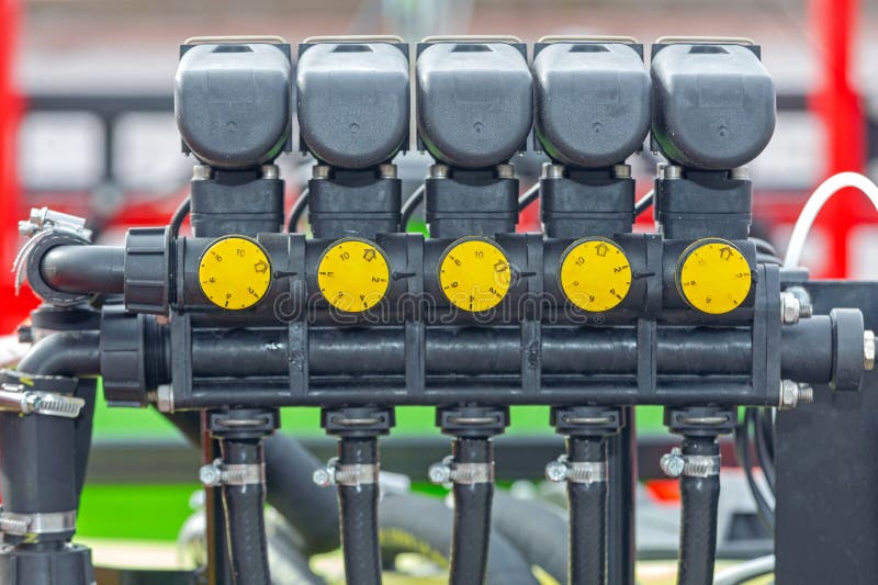 Sprayer Control Unit stock photo. Image of industry - 367017396