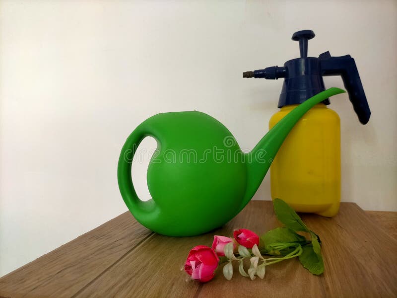 Sprayer for Watering Plants Stock Image - Image of produce, drink ...