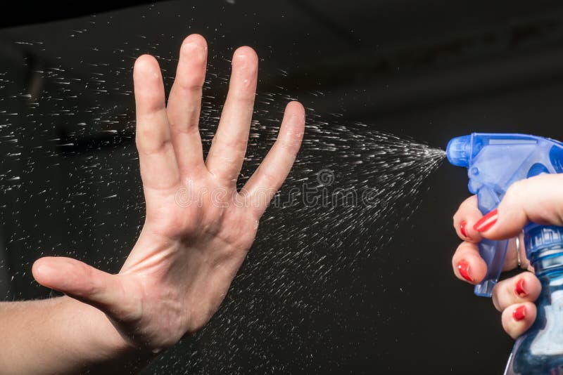 Spraying stock image. Image of fitness, drops, nature - 29697903
