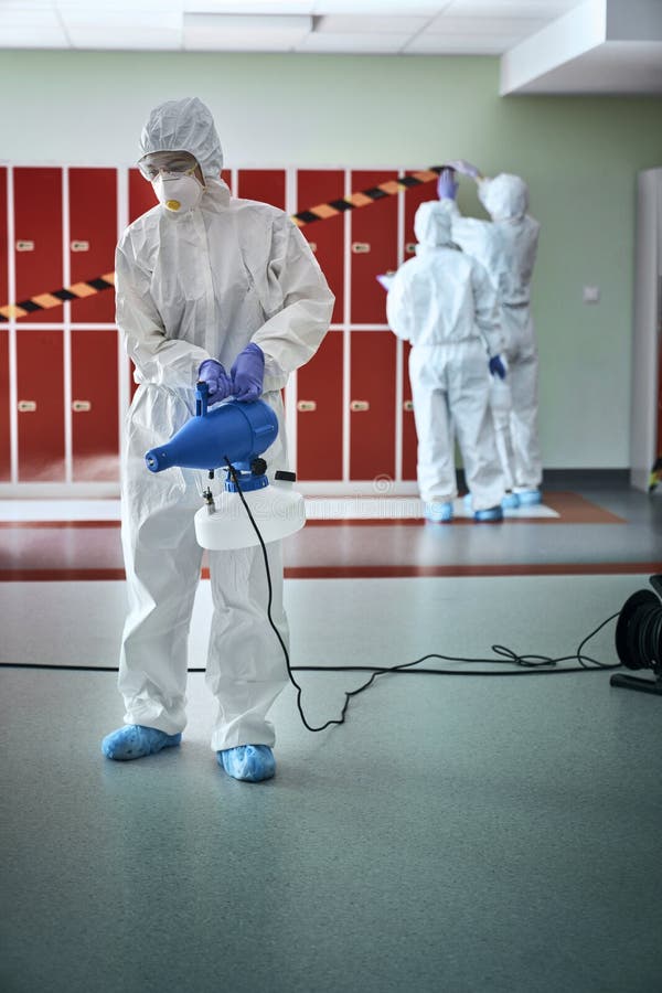 Disinfected school stock image. Image of disinfectant - 225162383