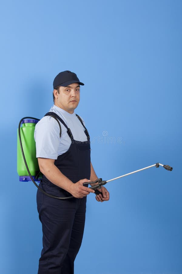Spraying Insects- Pest Control Stock Photo - Image of branch, sprayer ...