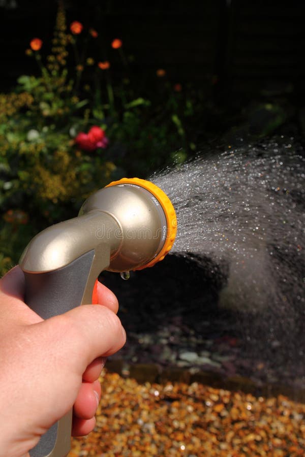 Sprinkler irrigation stock photo. Image of cultivation - 15985312