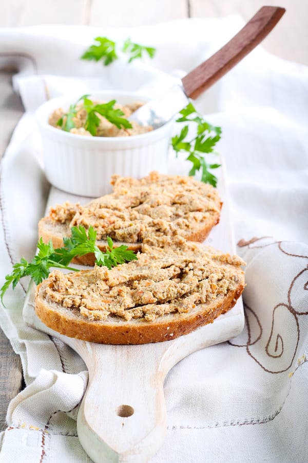 Spread on bread stock image. Image of wholewheat, sandwich - 37453607