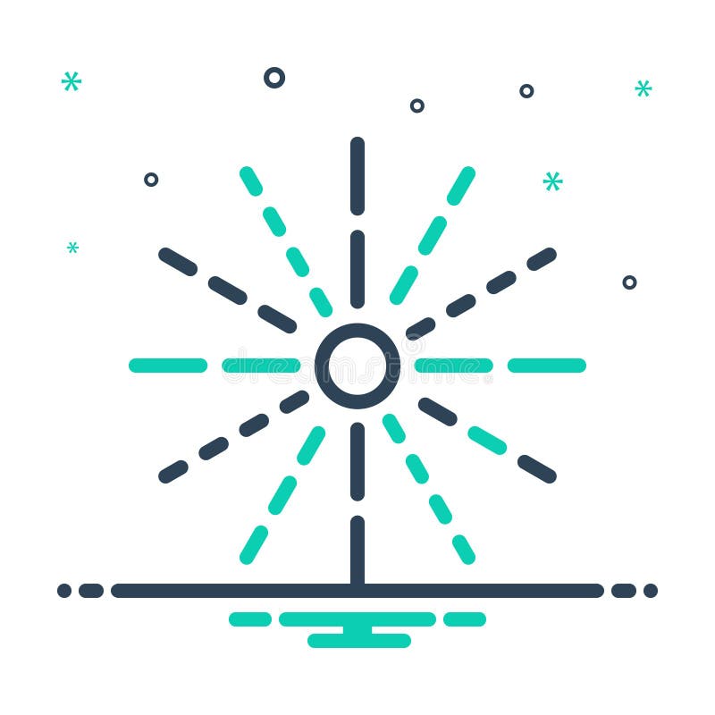 Mix Icon for Spread, Expansion and Elaboration Stock Vector ...