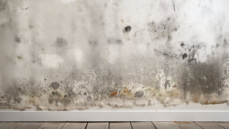 Spread mold on walls stock photo. Image of moisture - 330496442