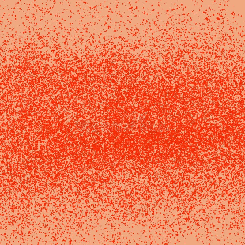 Spread Scatter Orange Paint on the Paper Stock Illustration ...
