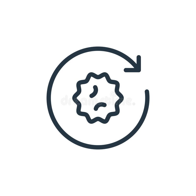 Spread Vector Icon Isolated on White Background. Outline, Thin Line ...