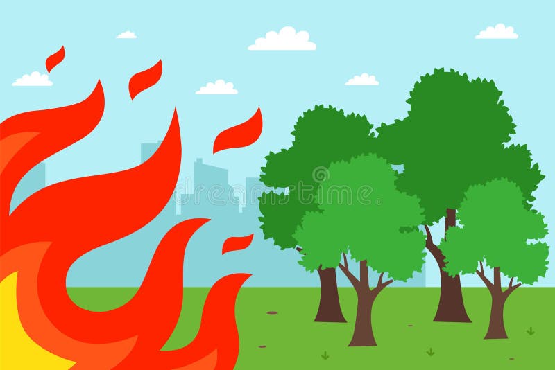 Fire Spreading Stock Illustrations – 539 Fire Spreading Stock ...