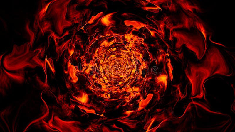 Spreading Out Fire Energy Background Stock Illustration - Illustration ...