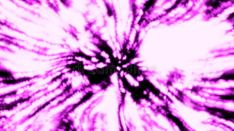 Spreading Stream of Glowing Neon Lines. Motion. Moving Circular Waves ...