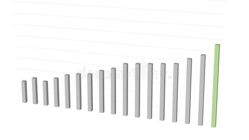 Spreadsheet with Animated Business Growth Graph Stock Footage - Video ...