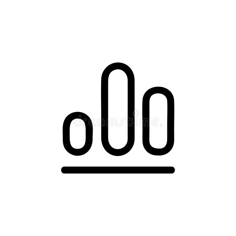 Spreadsheet App Icon, Isolated on White Background. Stock Vector ...