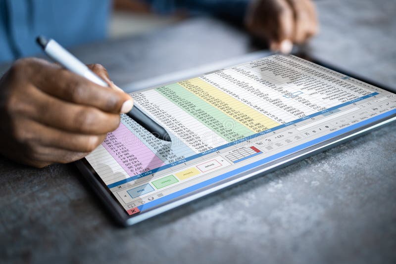 428 Employee Working Computer Spreadsheet Stock Photos - Free & Royalty ...