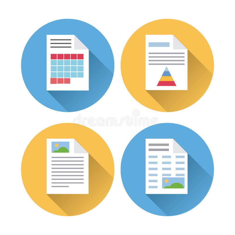 Spreadsheet Design, Business and Infographic Concept, Stock Vector ...
