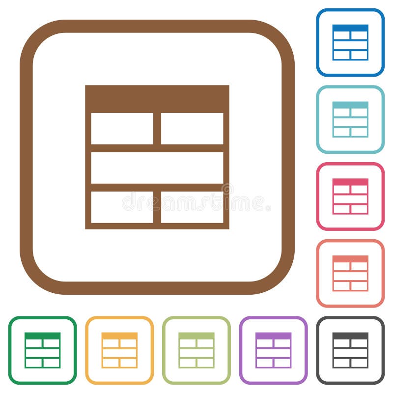 Table Cells Stock Illustrations – 1,292 Table Cells Stock Illustrations ...