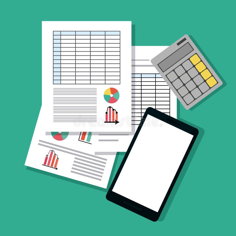 Spreadsheet icon design stock vector. Illustration of money - 68108763