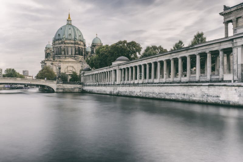 Spree River at Berlin Cathedral Editorial Image - Image of national ...