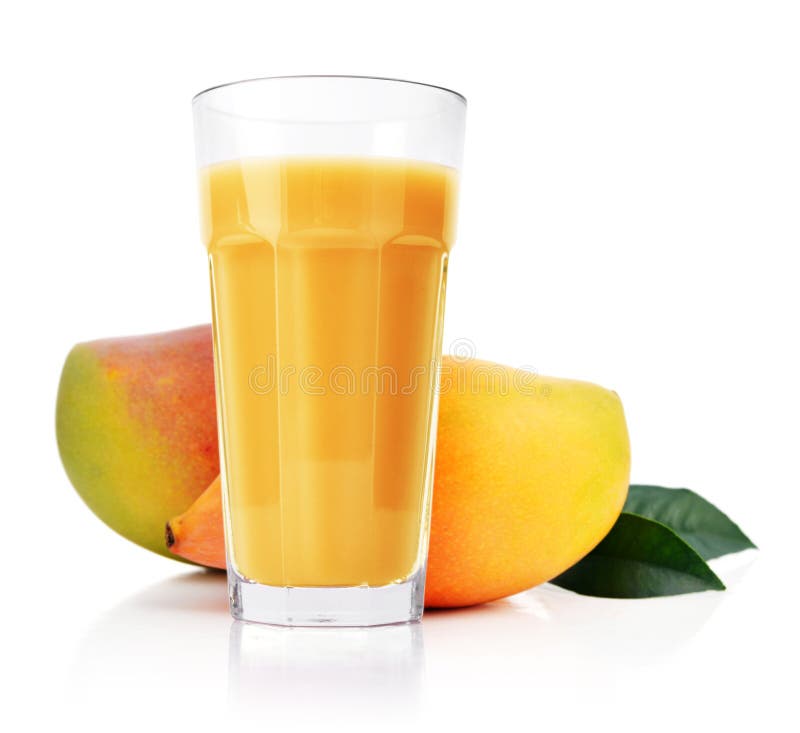 Spremuta Del Mango in Vetro Fotografia Stock - Immagine di ...