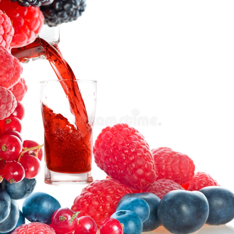 Spremuta Fresca in Assortimento Con Frutta Immagine Stock - Immagine di ...