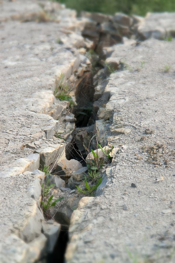 Spricka arkivfoto. Bild av skreva, dela, stänga, yttersida - 55069082