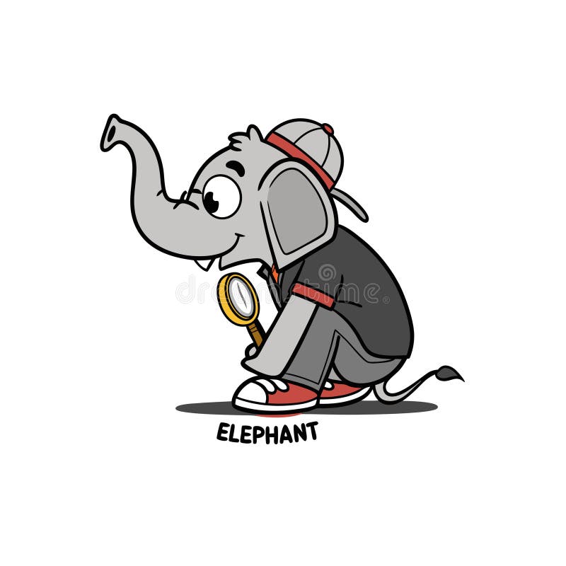 Sprightly Elephant Stock Illustrations – 14 Sprightly Elephant Stock ...
