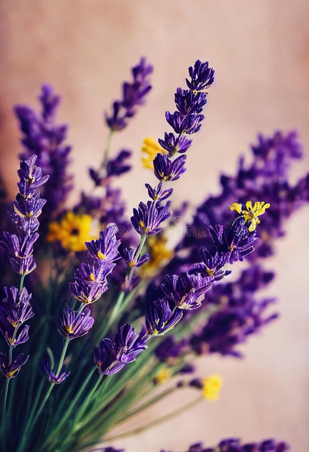 Sprigs of Lavender for Creating and Decorating Dried Flowers Bouquet ...