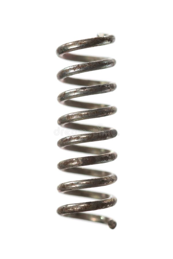 Metal spring stock image. Image of spring, shock, dynamic - 19509899