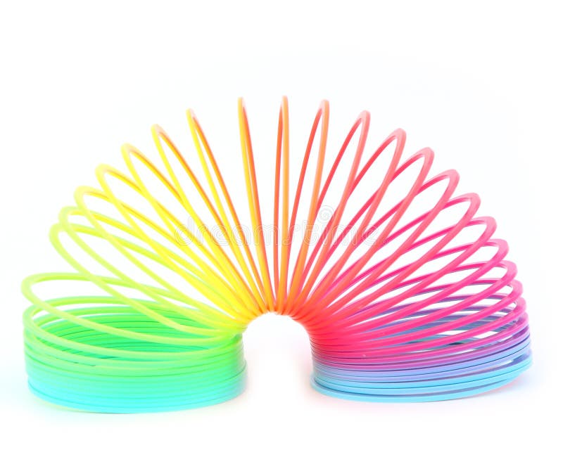 Slinky Spring editorial image. Image of colorful, spring - 13150660