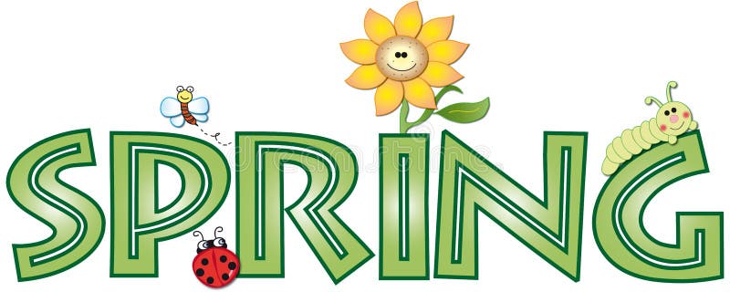 Spring alphabet mini set stock vector. Illustration of message - 2197672