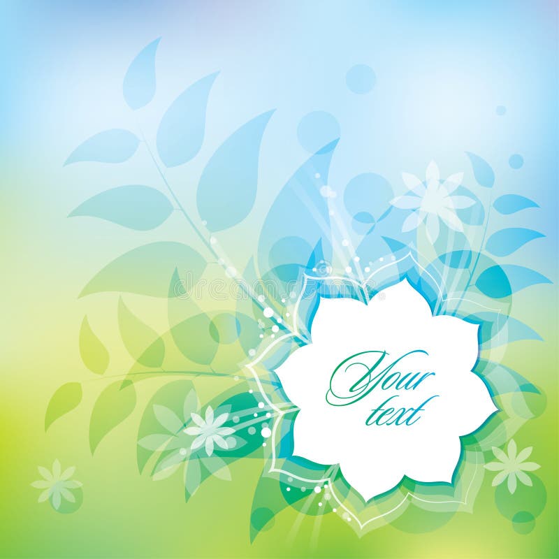 Spring abstract stock vector. Illustration of frame, color - 23820930