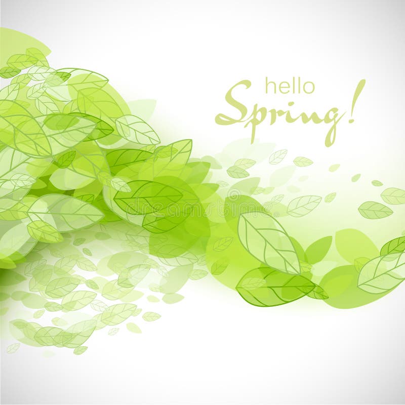 Spring abstract background stock vector. Illustration of decor - 66329795