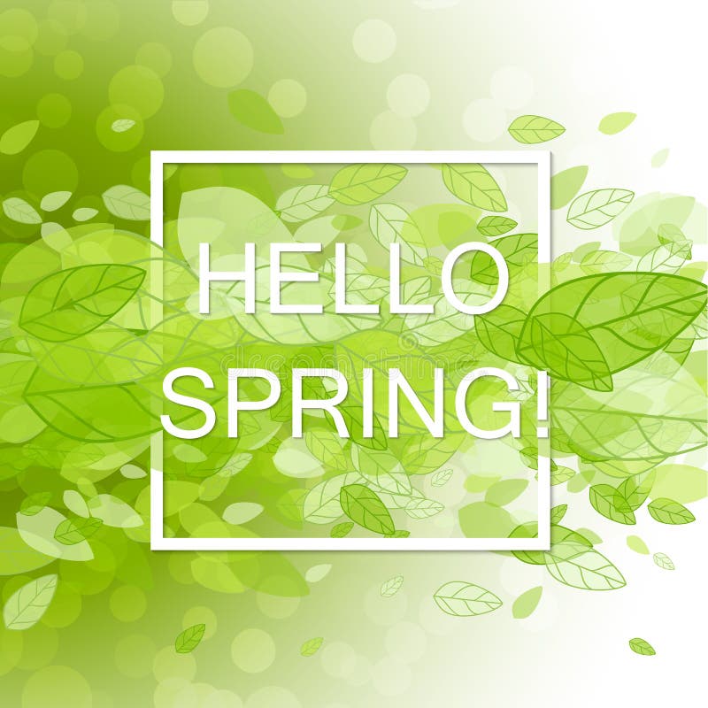 Spring abstract background stock vector. Illustration of wallpaper ...