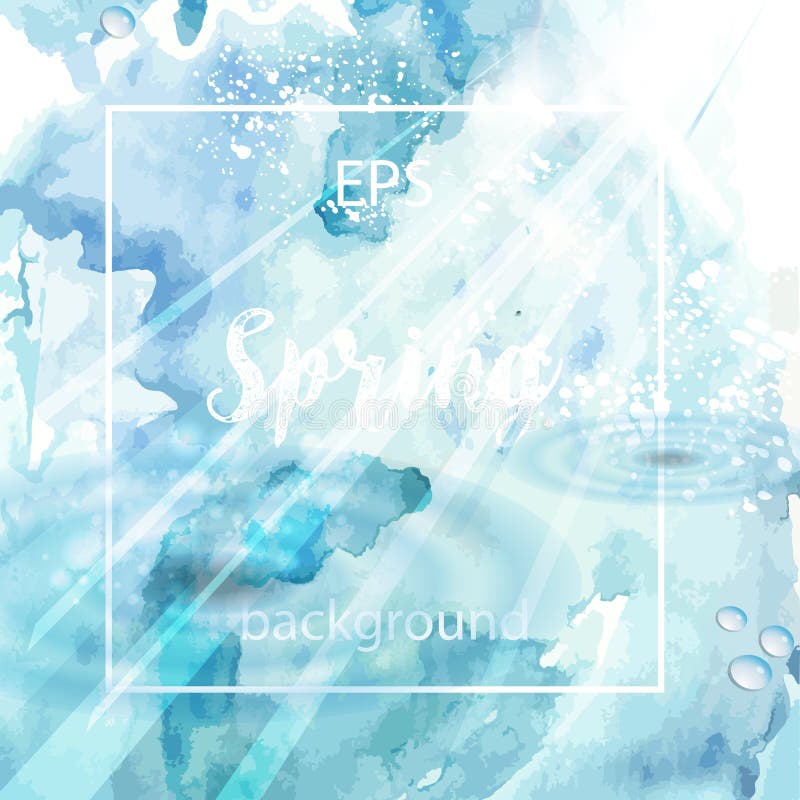 Spring Abstract Texture Background Stock Vector - Illustration of color ...