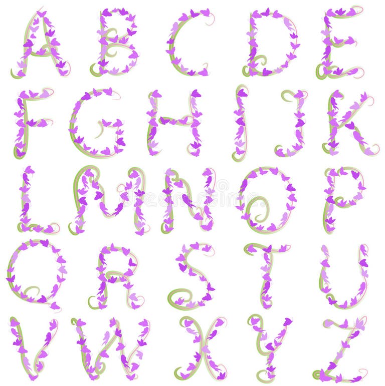 Spring Alphabet Stock Illustrations – 31,575 Spring Alphabet Stock ...