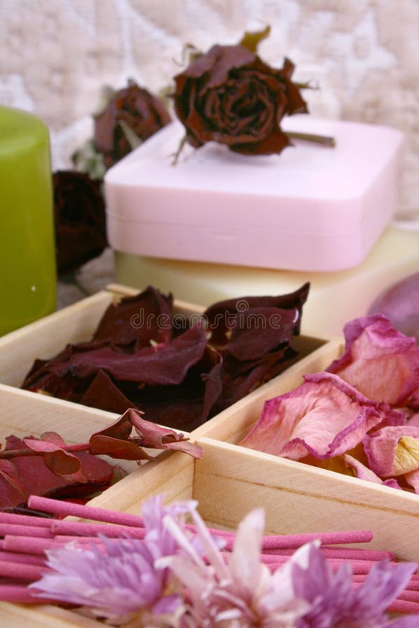 Spring aromatherapy stock image. Image of massage, herbal - 4788977