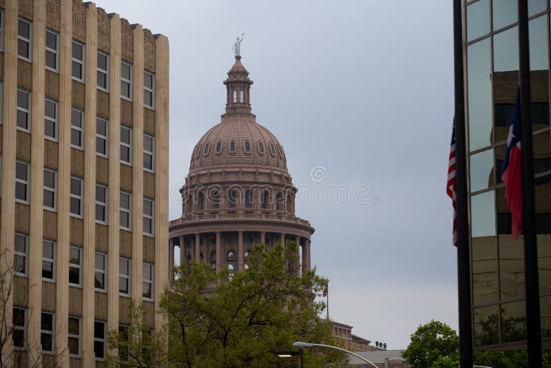 Spring, 2016 - Austin, Texas, USA - Austin Central Street in Downtown ...