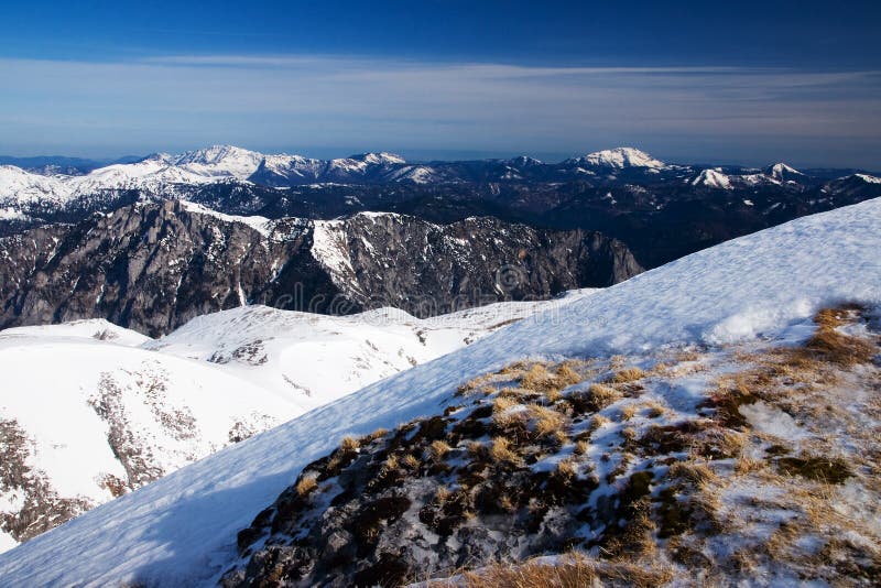 Spring in Austria Alps stock image. Image of alpine, shadow - 14533455