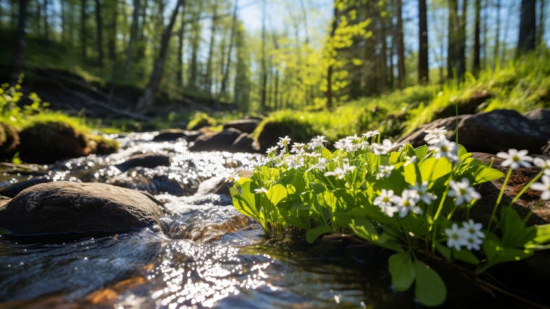 Spring Awakens Celebrating Nature S Renewal with Budding Life and ...