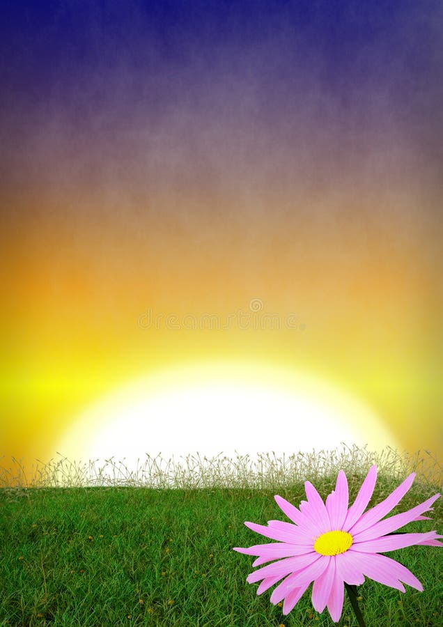 Spring Background Early Evening Sky Stock Illustrations – 117 Spring ...