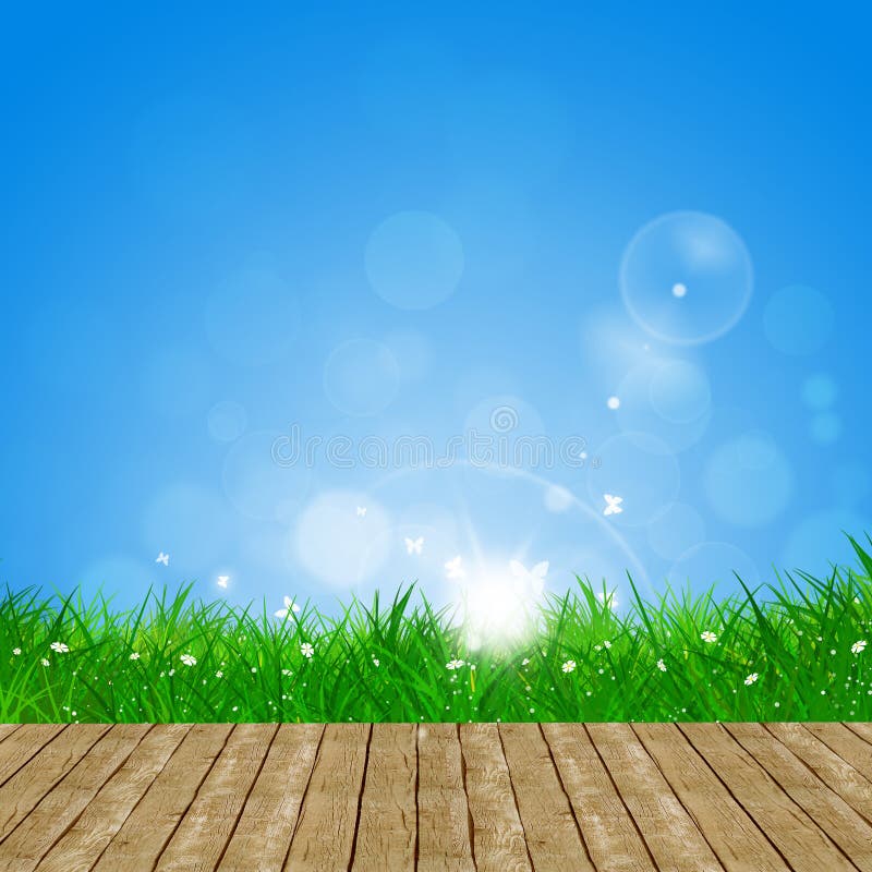 Spring Background stock illustration. Illustration of fresh - 52845897