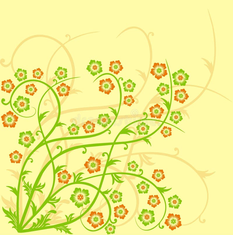 Spring background, vector stock vector. Illustration of overlay - 560916