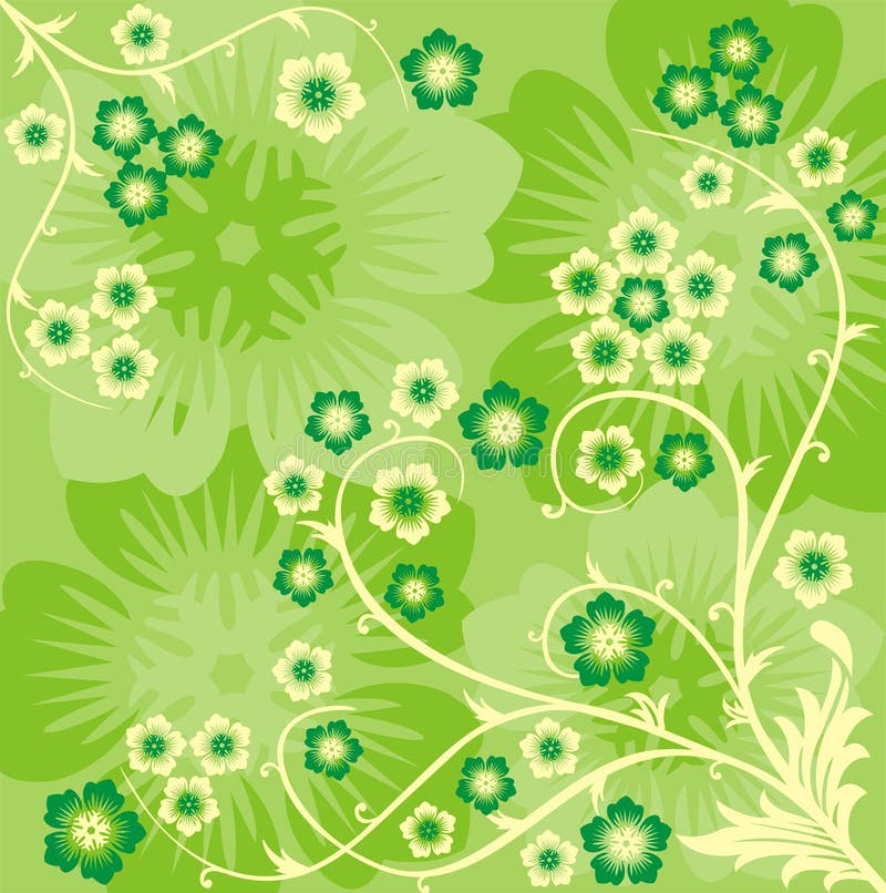 Spring background, vector stock vector. Illustration of border - 564566